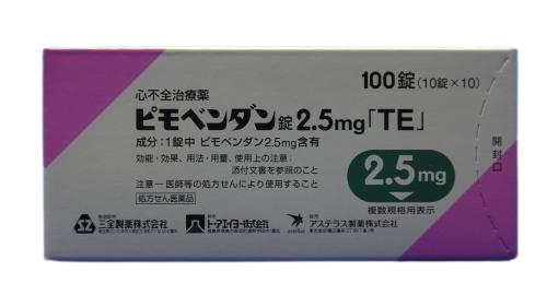 ピモベンダン錠2-5mg-te-100錠-トーアエイヨー – 歯科・医療専門販売サイト maiple
